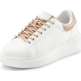 Lascana Damen Sneaker, wei&szlig;, Gr&ouml;&szlig;e 37