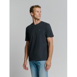NO EXCESS Herren T-Shirt "NO EXCESS Basic Rundhals T-Shirt T-Shirt Crewneck Solid Basic", blau, Gr. XXL, 100% baumwolle, Shirts