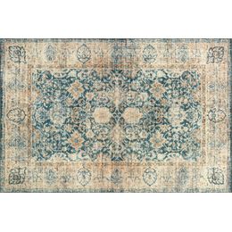 Teppich KLEEN-TEX HOME "Aven", bunt, B:120cm H:10mm L:180cm, Obermaterial: 100% Polyester, Teppiche, Teppich