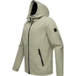 Ragwear Herren Softshelljacke "Shellwie Warm", gr&uuml;n, Gr. XXL, Obermaterial: 92% Polyester, 8% Elasthan. Innenfutter: 100% Polyester, Jacken,