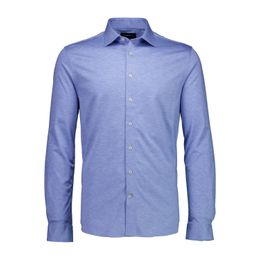 LINDBERGH Herren Businesshemd "Business-Casual-Hemd Relaxed Fit"sky blau mel, Gr. XXL, Obermaterial: 100% Baumwolle, Hemden