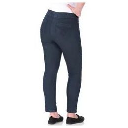 Jeansjeggings KjBRAND "JENNY", Damen, Gr. 46 (23), K-Gr, blau (denim stone), Denim/Jeans, Obermaterial: 78% Baumwolle, 18% Polyester, 4% Elasthan, unifarben, skinny fit lang, Jeans, angenehm weiche Quer-Stretch Qualit&auml;t