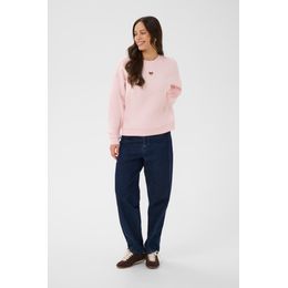 Saint Tropez Sweatshirt 'NachinaSZ' Damen Gr&ouml;&szlig;e XXL hellpink