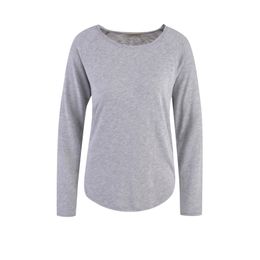 Smith & Soul SMITH & SOUL Damen Rundhalsshirt, grau, Gr. L, unifarben, Single Jersey, Material: 100% Baumwolle, Shirts, aus Baumwolle