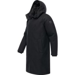 Ragwear Herren Wintermantel "Isaq Felt YOUMODO"schwarz, Gr. S, Obermaterial: 100% Polyester. Innenfutter: 100% Polyester. Wattierung: 100% Polyester,