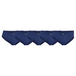 JBS of Denmark Slip JBS "Slip 5er Pack", Herren, Gr. 3XL, blau, Obermaterial: 100% Baumwolle CO., Unterhosen Slip