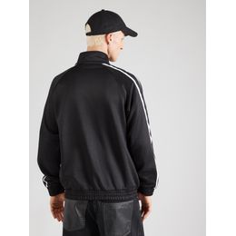 Carhartt Work In Progress Carhartt Wip Sweatjacke 'Bolar' Herren Gr&ouml;&szlig;e S schwarz / wei&szlig;