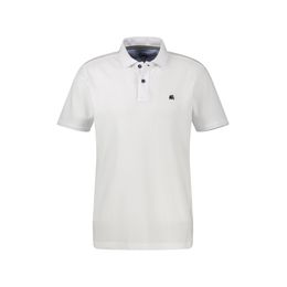 Lerros Herren Poloshirt "Poloshirt mit COOL & DRY in GROSSEN GR&Ouml;SSEN"wei&szlig;, Gr. 6XL, 60% Baumwolle, 40% Polyester, Shirts, &Uuml;bergr&ouml;&szlig;e,