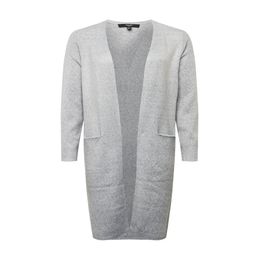 Vero Moda Curve Strickjacke 'Doffy' Damen Gr&ouml;&szlig;e XL graumeliert