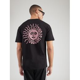 Volcom T-Shirt 'MAZATLAN' Herren Gr&ouml;&szlig;e S pastellblau / goldgelb