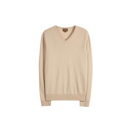 GOBI Cashmere Pullover 'Men's Essential Cashmere V-Neck Sweater' Herren Gr&ouml;&szlig;e XXL beige