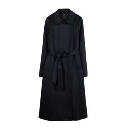 GOBI Cashmere &Uuml;bergangsmantel 'Cashmere Wrap Coat with Belt' Damen Gr&ouml;&szlig;e S schwarz