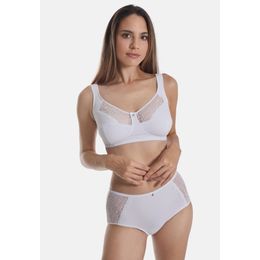 Sassa Mode sassa Panty '38377' Damen Gr&ouml;&szlig;e L transparent / wei&szlig;