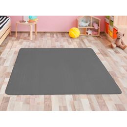 Kinderteppich "SITZKREIS", grau, B:100cm H:5mm L:150cm, Polyamid, PRIMAFLOR-IDEEN IN TEXTIL, Teppiche, Kinderteppich, Spielteppich, ideal im Kinderzimmer