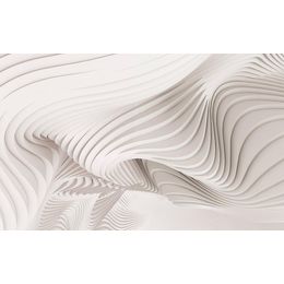 Fototapete papermoon "Abstrakt 3D Effekt", bunt, B:4m L:2,6m, Vlies, Tapeten