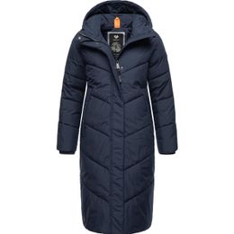 Ragwear Damen Wintermantel "Suminka", blau, Gr. S, Au&szlig;enmaterial: 100% Polyester. Innenfutter: 100% Polyester. Wattierung: 100% Polyester, M&auml;ntel,