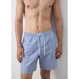 Mango Man Badeshorts 'Seer' Herren Gr&ouml;&szlig;e XL royalblau / wei&szlig;