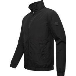 Ragwear Herren Outdoorjacke "Holdeon", schwarz, Gr. S, Obermaterial: 68% Baumwolle, 32% Nylon; Innenfutter: 100% Polyester, Jacken, Stylische Herren