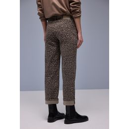 Street One Damen Straight-Jeans "Style Amalia", braun, Gr. 28, Denim/Jeans, Obermaterial: 81% Baumwolle, 17% Polyester, 2% Elasthan, Jeans, im