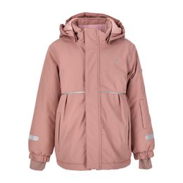 ZIGZAG Jungen Skijacke "Katja", pink, Gr. 104, unifarben, 100% Polyester, Jacken, mit reflektierenden Elementen