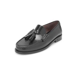 Henry Stevens Damen Loafer "Hunter W PL", Gr. 40, schwarz, Kalbsleder, Schuhe