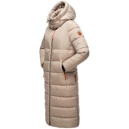 Navahoo Damen Steppmantel "Kristallblume", grau, Gr. M, Obermaterial: 100% Polyester. Futter: 100% Polyester. Wattierung: 100% Polyester, M&auml;ntel,