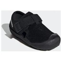 Sandale Adidas TERREX "CAPTAIN TOEY KIDS", Kinder, Gr. 23, schwarz-wei&szlig; (core schwarz, core schwarz, ftwr wei&szlig;), Textil, Schuhe Sandale, f&uuml;r Kinder