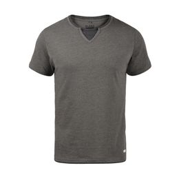 T-Shirt Blend "T-Shirt BHLeonis", Herren, Gr. M, grau (pewter mix), Obermaterial: 80% Baumwolle CO. 20% Polyester PES., Shirts T-Shirt