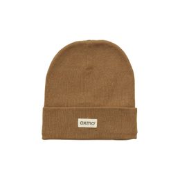 Beanie oxmo "Beanie OXBiene", Damen, braun (toasted coconut melange), 100% Baumwolle CO., M&uuml;tzen Beanie