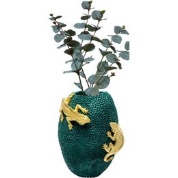 Tischvase KARE DESIGN "Vase Chameleon Jack Fruit 39", gold (goldfarben), B:28cm H:39cm T:31cm, Vasen