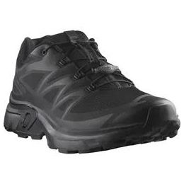 Sneaker Salomon "XT-EVR", Herren, Gr. 48, schwarz (schwarz, ftw silber, schwarz), Synthetik, Textil, Schuhe Sneaker, angelehnt an das Design des XT-6, QuicklaceTM