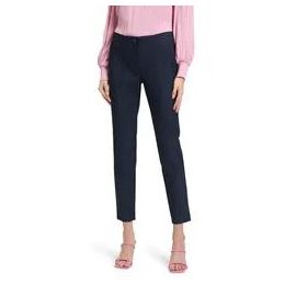 B&uuml;gelfaltenhose Betty Barclay "Damen Slim Fit", Damen, Gr. 40, Normalgr&ouml;&szlig;en, blau (dunkelblau), Obermaterial: 88% Polyamid, 12% Elasthan, slim fit 7/8-L&auml;nge, Hosen, Material
