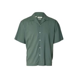 Selected Button Up Shirt 'SLHAIR' male Green size XXL