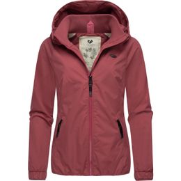 Outdoorjacke Ragwear "&Uuml;bergangsjacke Dizzie", Damen, Gr. S, rosa (rose23), Obermaterial: 100% Polyester PES. Obermaterial: Futter: 100% Polyester PES. 100% Polyester PES., Jacken Outdoorjacke
