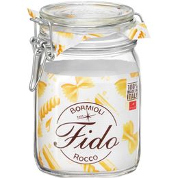 Vorratsglas Bormioli Rocco "Fido", transparent (klar), B:31cm H:16cm, Lebensmittelaufbewahrungsbeh&auml;lter, Vorratsglas, luftdicht verschlie&szlig;bar, mit B&uuml;gelverschlu&szlig;