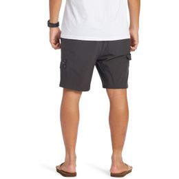 Badeshorts Quiksilver "Taxer Cargo 18", Herren, Gr. XS, US-Gr&ouml;&szlig;en, braun (tarmac), Polyester, Badehosen Badeshorts