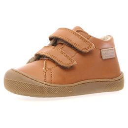 Lauflernschuh Naturino "Amur", M&auml;dchen, Gr. 29, braun, Nappaleder, Schuhe Lauflernschuh, Babyschuh, Klettschuh mit Wollfutter, Gr&ouml;&szlig;enschablone zum Download