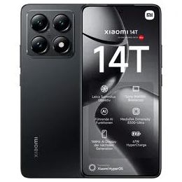 Xiaomi Smartphone "Xiaomi 14T 256GB", schwarz (titan schwarz), 256 GB, Mobiltelefone