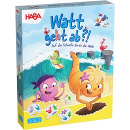 Spiel Haba "Watt geht ab?", bunt, Spiele, Kinder, Holz, Papier, Pappe, Spiel