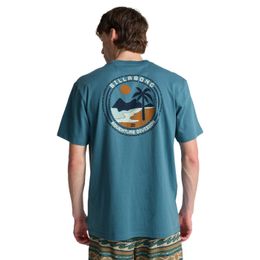 T-Shirt Billabong "Rockies", Herren, Gr. XL, vintage blau, Obermaterial: 100% Walkfrottier;, Shirts T-Shirt