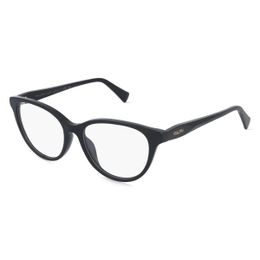 Ralph Lauren RA7198U Brille Damen | Fassung: Vollrand, Butterfly, Schwarz Gl&auml;nzend