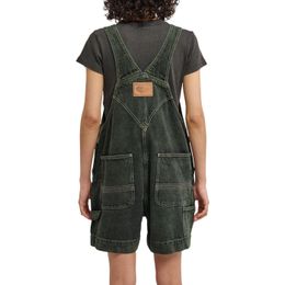 Sporthose Element "Dungaree Wk", Damen, Gr. M, schwarz gr&uuml;n tint, Obermaterial: 75% Walkfrottier, 25% Walkfrottier;, Hosen Sporthose
