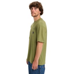T-Shirt Quiksilver "Salt Water Pocket", Herren, Gr. XS, gr&uuml;n (loden gr&uuml;n), Obermaterial: 100% Walkfrottier;, Shirts T-Shirt