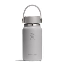 Thermoflasche Hydro Flask "Hydroflask 200 ML MICRO HYDRO", birch, H:6,5cm, Edelstahl, Kunststoff, Trinkflaschen, Thermoflasche, Tempshield Doppelwand-Vakuumisolierung