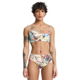 Bikini-Hose Quiksilver "Cobidji", Damen, Gr. L, US-Gr&ouml;&szlig;en, garden glade interact floral, Obermaterial: 87% Nylon, 13% Elasthan;, Badehosen Bikini-Hose