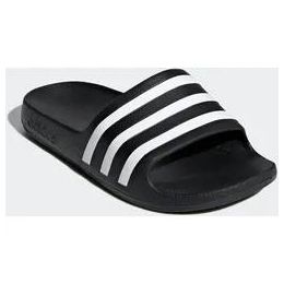 Badesandale Adidas SPORTSWEAR "AQUA ADILETTE", M&auml;dchen, Gr. 35, schwarz-wei&szlig; (core schwarz, ftwr wei&szlig;, core schwarz), Synthetik, Schuhe Badelatschen Pantolette, Badelatschen, f&uuml;r Kinder und Jugendliche