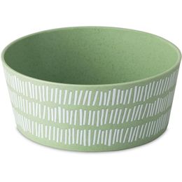 Koziol Blomster Schale 890 ml nature leaf green line - Sch&uuml;sseln & Schalen