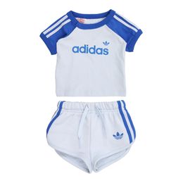 adidas originals Set 'STS' Jungen Gr&ouml;&szlig;e 92 blau / wei&szlig;