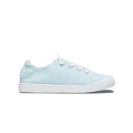 Sneaker Roxy "Bayshore Plus", Damen, Gr. 6(36), blau jay, silber, Obermaterial:Obermaterial: 98, 95% Walkfrottier / 1, 05% Metall, Futter: 100% Textil, Laufsohle: 100% TPR;, Schuhe Sneaker