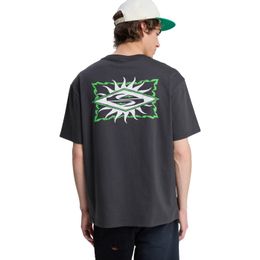 T-Shirt Quiksilver "EV Starfish Stamp", Herren, Gr. XS, tarmac, Obermaterial: 70% Walkfrottier, 30% Walkfrottier;, Shirts T-Shirt